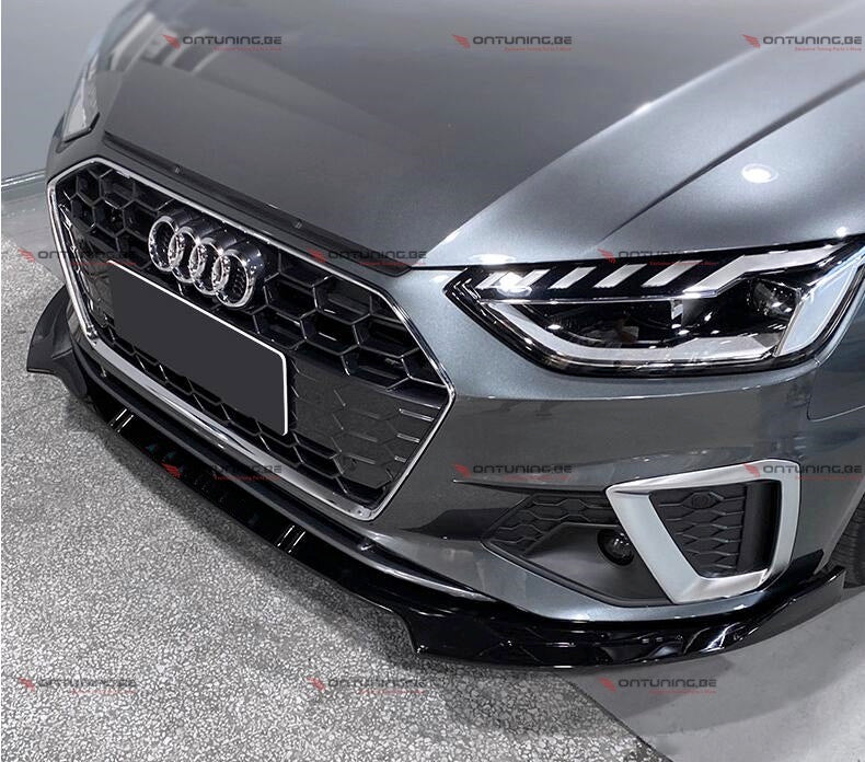Audi A4 B9 Facelift (2019-2023) RS Look Front Lip Carbon voor S-Line – On Tuning